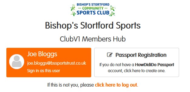 Members Hub & App now available – Bishop's Stortford Community Sports Club